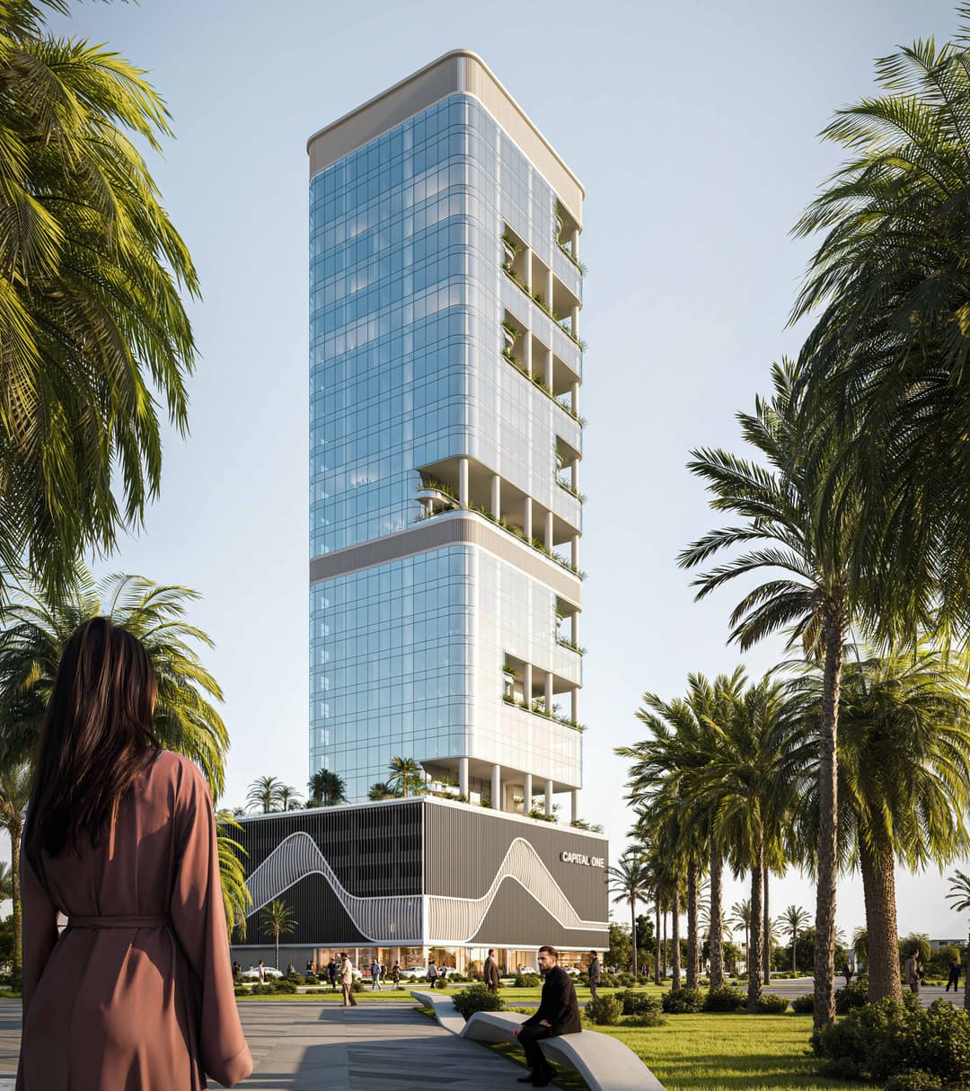 Capital One JVC - Modern Offices at the Heart of Jumeirah Village Circle